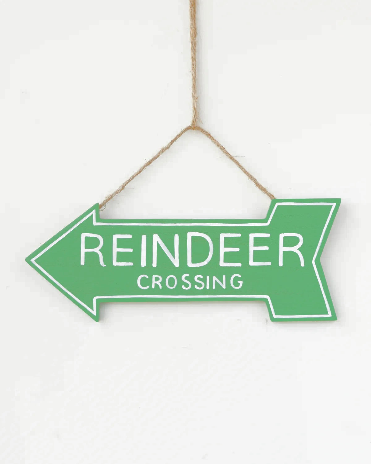 Reindeer Crossing Sign – The Nice List