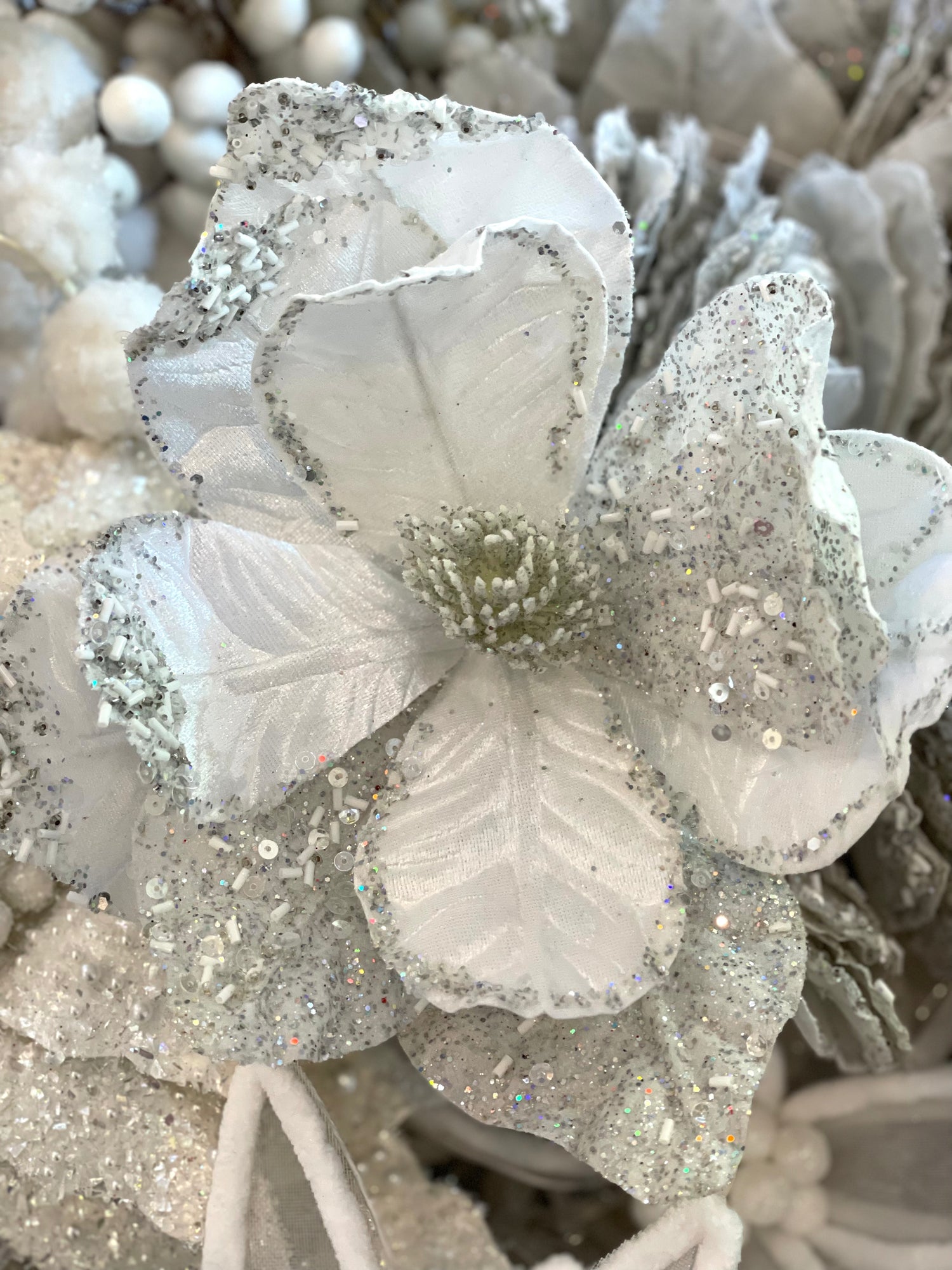 White & Silver Magnolia – The Nice List